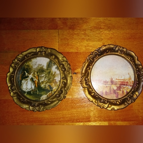 Accents | Small Mid Century Gold Frame Prints 5 | Poshmark